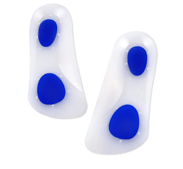 Arch Support Silicone Half Shoe Insole Massaging Metatarsal Cushion ...