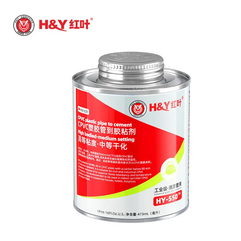 High Viscosity Cpvc Plastic Pipe Glue Solvent Cement Cpvc Adhesive For ...