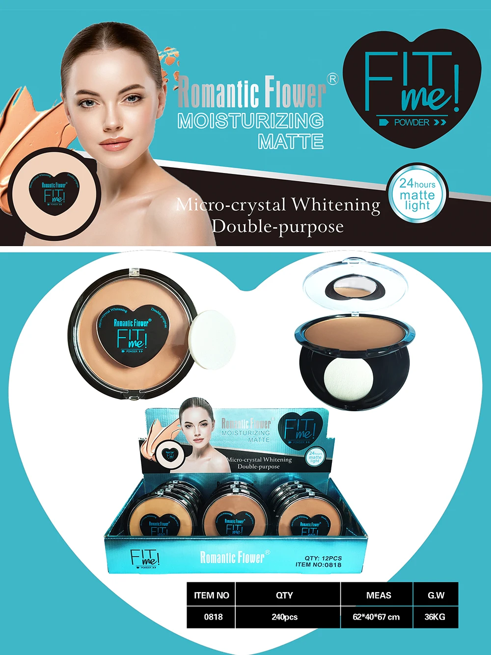 Big Size Wholesale Face Makeup - Full Coverage Powder