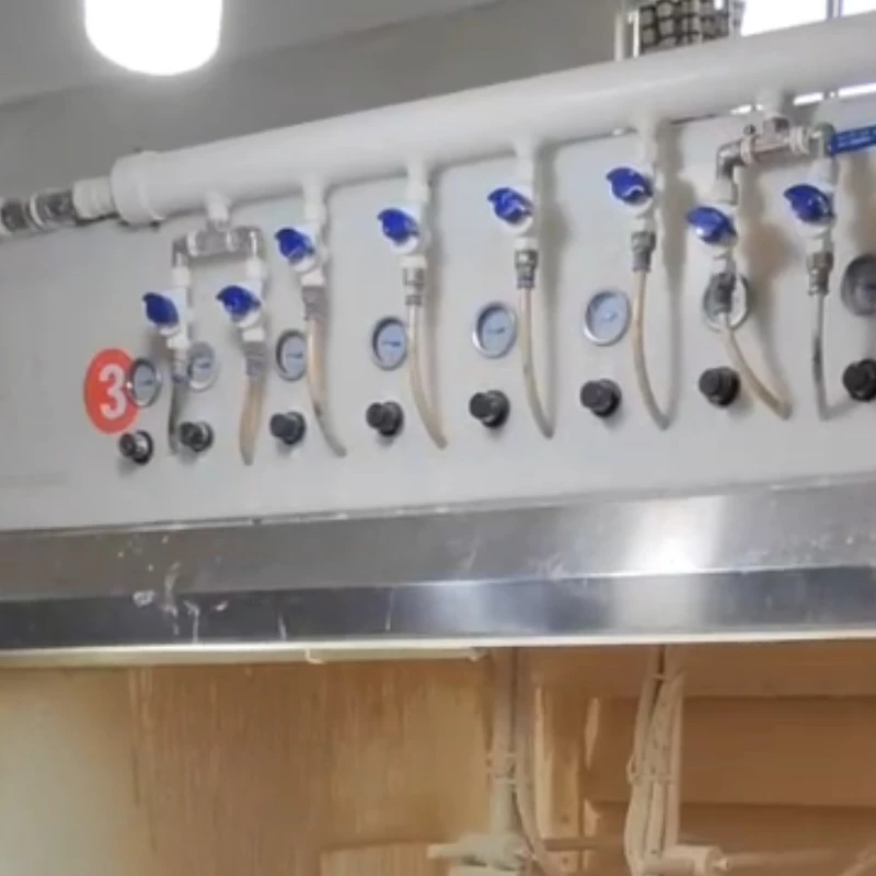 12 Stations Pottery Spray Booth - Efficient Glazing Machine