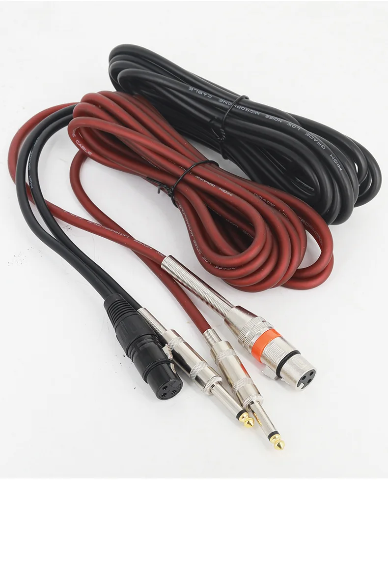 Isong New Hot Microphone Wire Cord Xlr Female To Jack 6.35/6.5mm Male ...