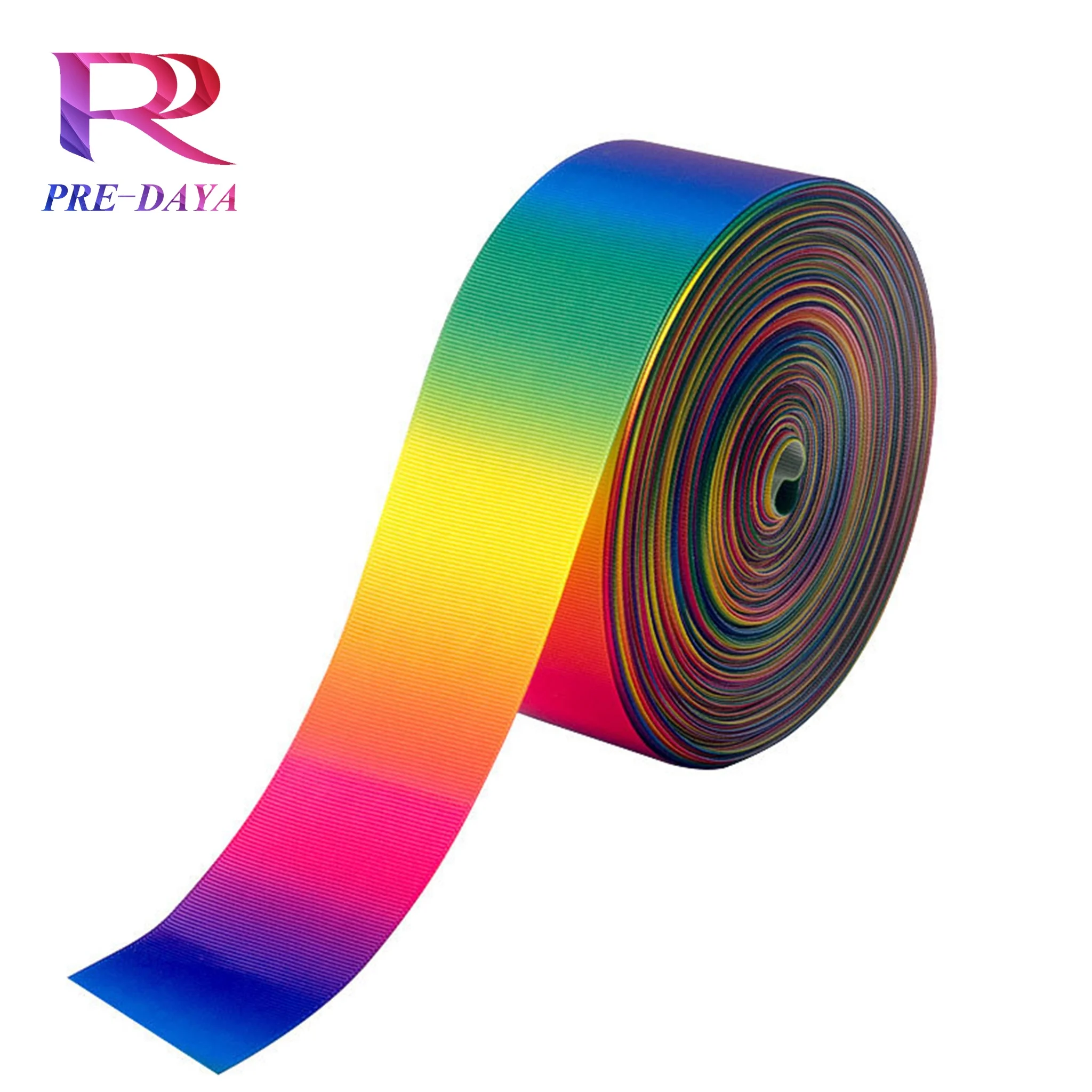 Fashion Multi Color Rainbow Single And Double Sided Thermal Transfer ...