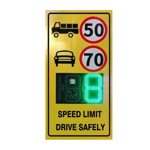 Professional-Grade Road Signs VMS Radar Speed Measurement Display ...
