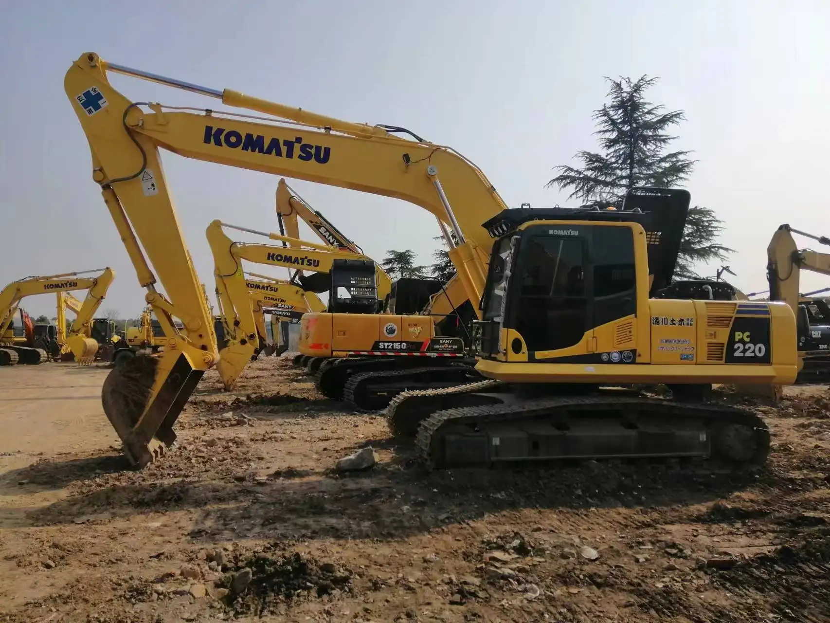 Superior Performance Used Original Crawler Backhoe Excavator Komatsu ...