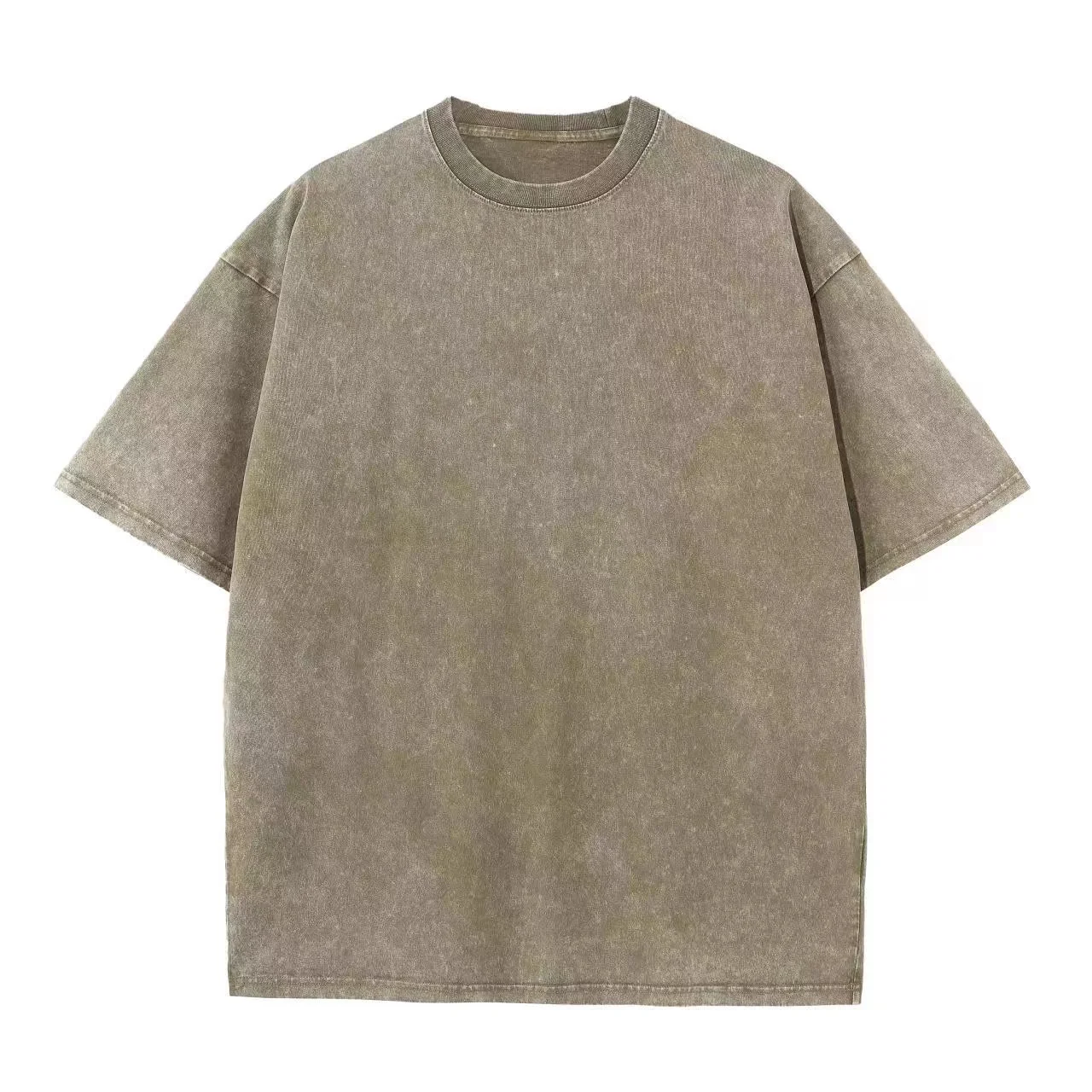 Wholesale OEM 100% Cotton Men's Oversized T-Shirt DTG Print Wholesale OEM 100% Cotton Men's Oversized T-Shirt DTG Print
