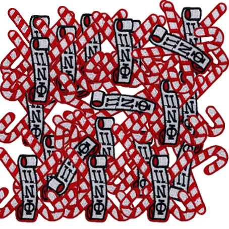 Pink And Green Shield Logo Sorority Embroidery Patches Custom Iron On ...