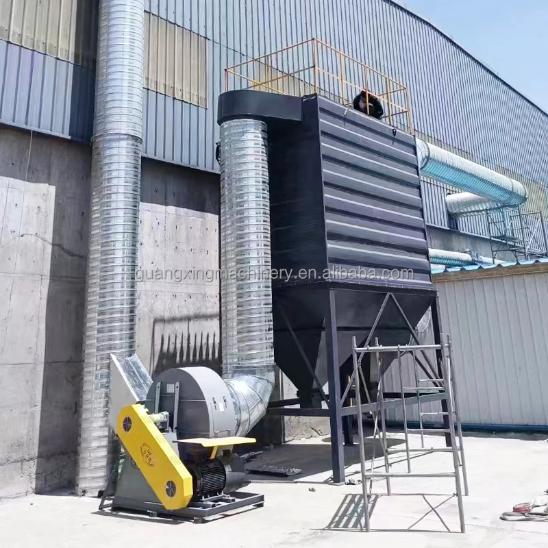 Pulse Bag Wood Dust Collector For Woodworking Machine For Sawdust - Buy ...