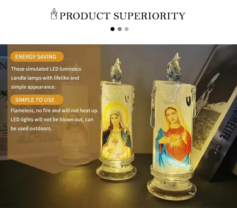 LED Flameless Pillar Candles - Perfect for Home Decor