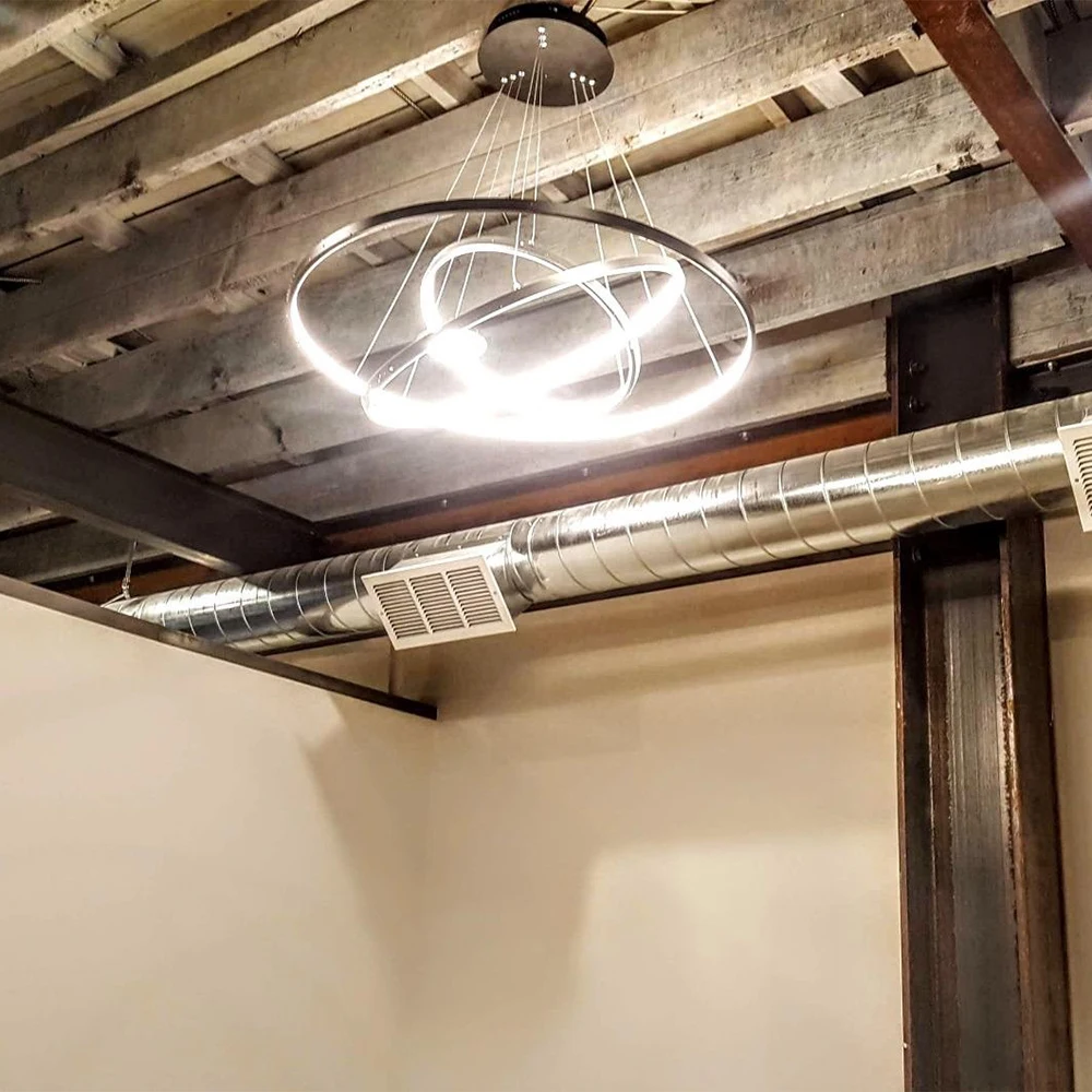 Classic Style Modern Minimalist Forms Stacked Designer Lights Suspended ...