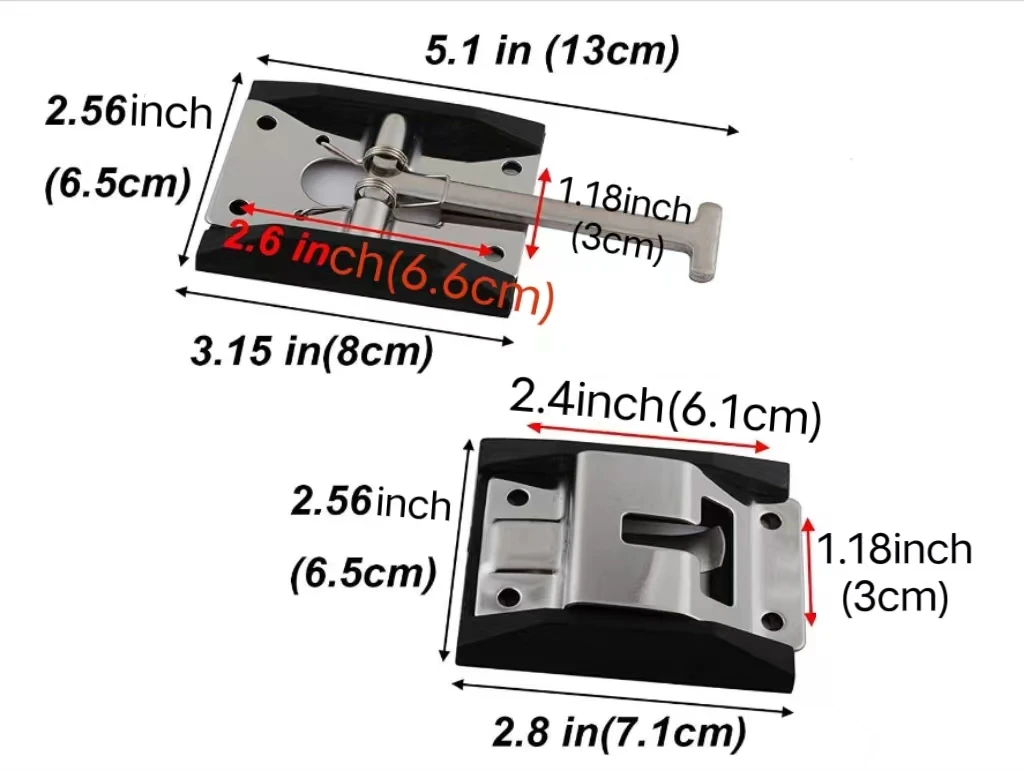 Truck Trailer Container Cargo Rear Door Holder Stopper T