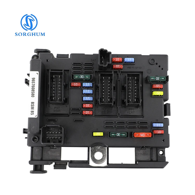 Sorghum 9657608580 BSM Module Fuse Box for PEUGEOT CITROEN C3 C5 C8 206 ...