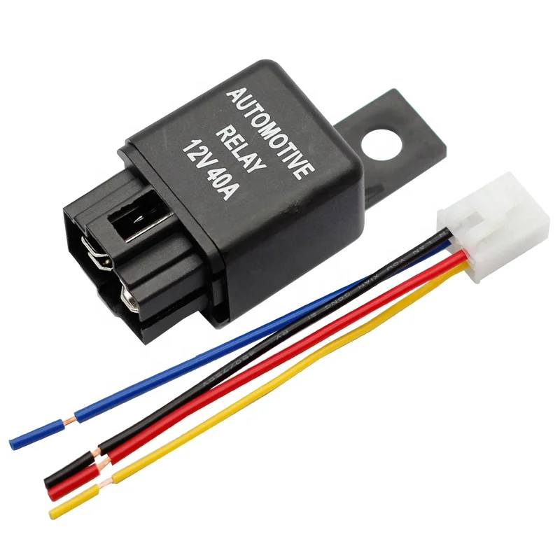 Waterproof 12v 24v 40a Automotive Air Conditioning Relay Auto Relay For ...
