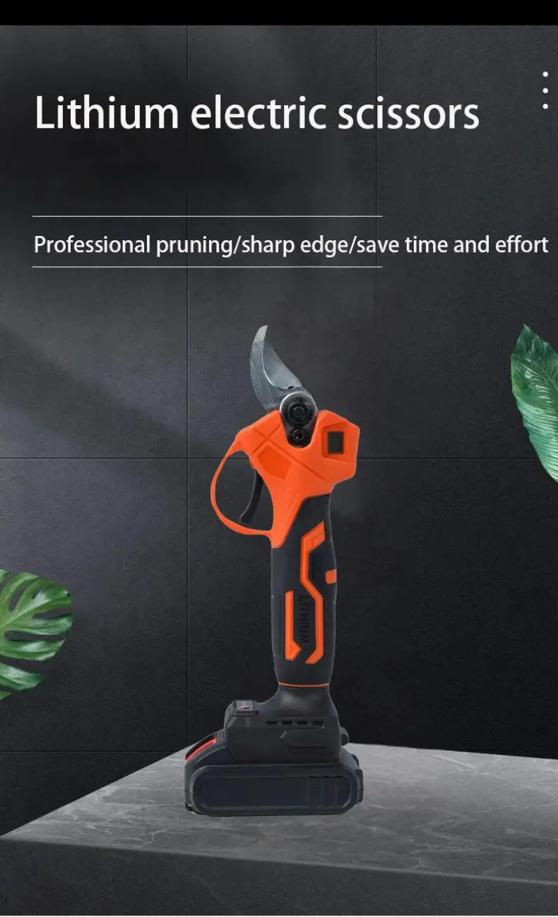 High-quality Cordless Lithium Battery Electric Pruning Scissors for ...