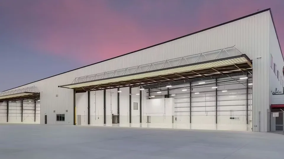 Steel Prefabricated Building Shopping Mall/ Steel Frame Warehouse Metal ...