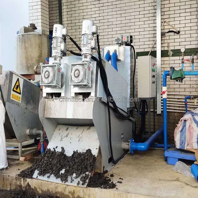 Centrifugal Decanter For Stacked Screw Sludge Dewatering Machine ...