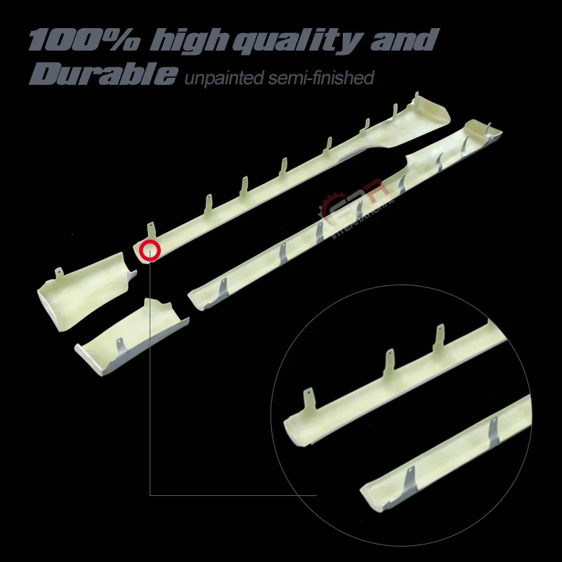 Nissan SKYLINE R34 GTR 2 Door Side Skirts - High-Quality Body Kits