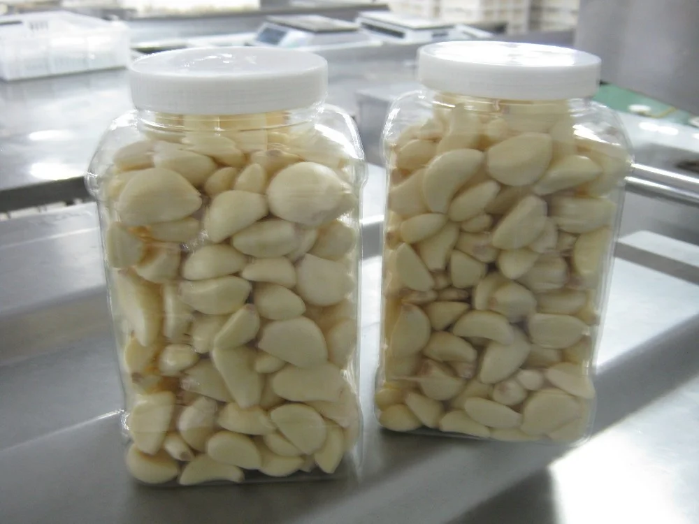 Fresh Peeled Garlic Clove Vacuum Bag And Nitrogen Bag Peeled Garlic For ...