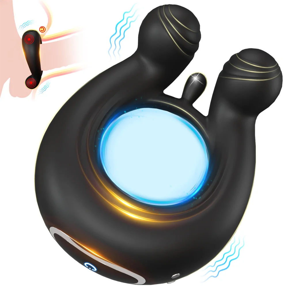 Neonislands Delay Ejaculation 10 Vibrations Penis Ring Sex Toys Male ...