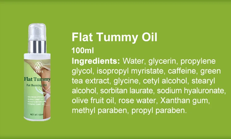 Flat Tummy Fat Burning Set - Herbal Weight Loss Solutions