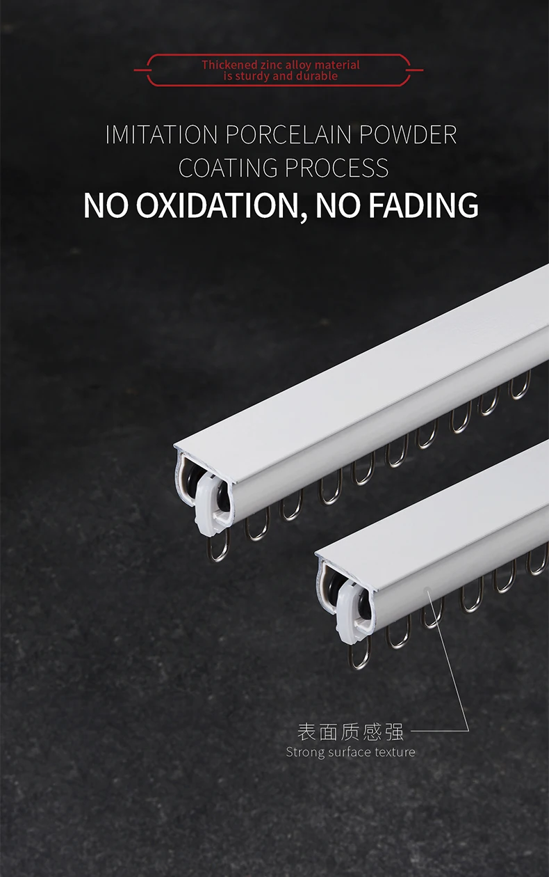 Douglas High Quality Heavy Duty Durable Square Rail Curtain Poles ...