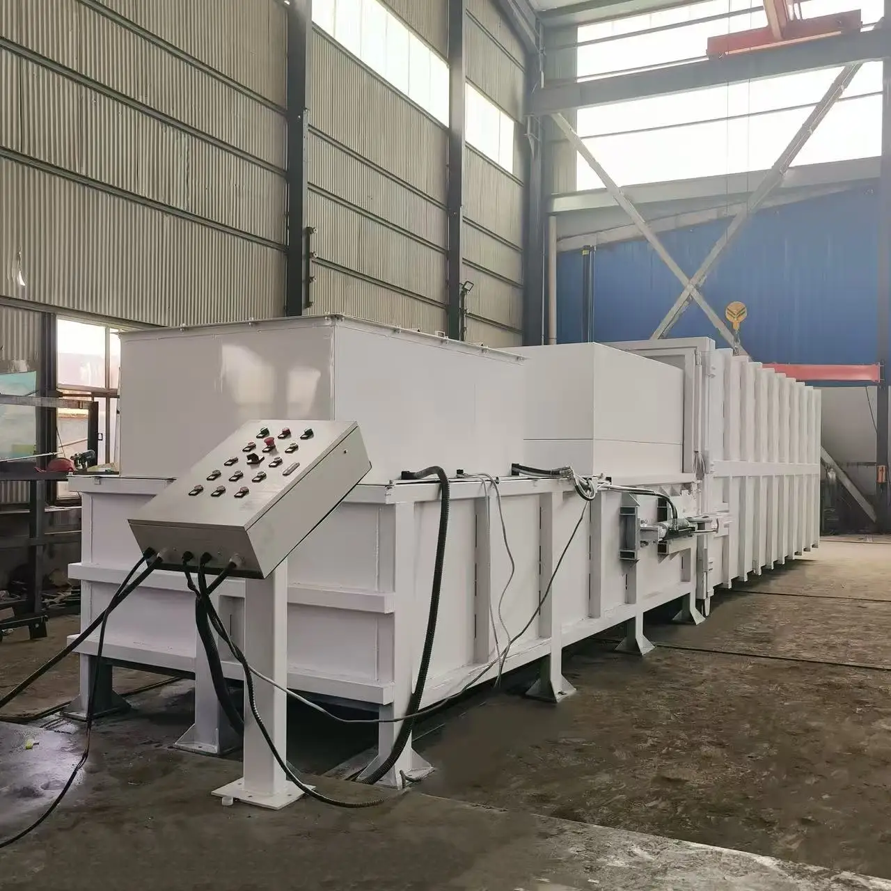 Garbage Compression Customizable Mobile Trash Compactor Waste Compactor ...