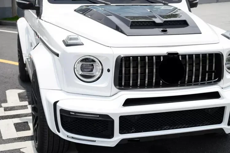 B Style Car Hood Carbon Fiber Hood for Mercedes Benz G63 G500 G65 Hood ...