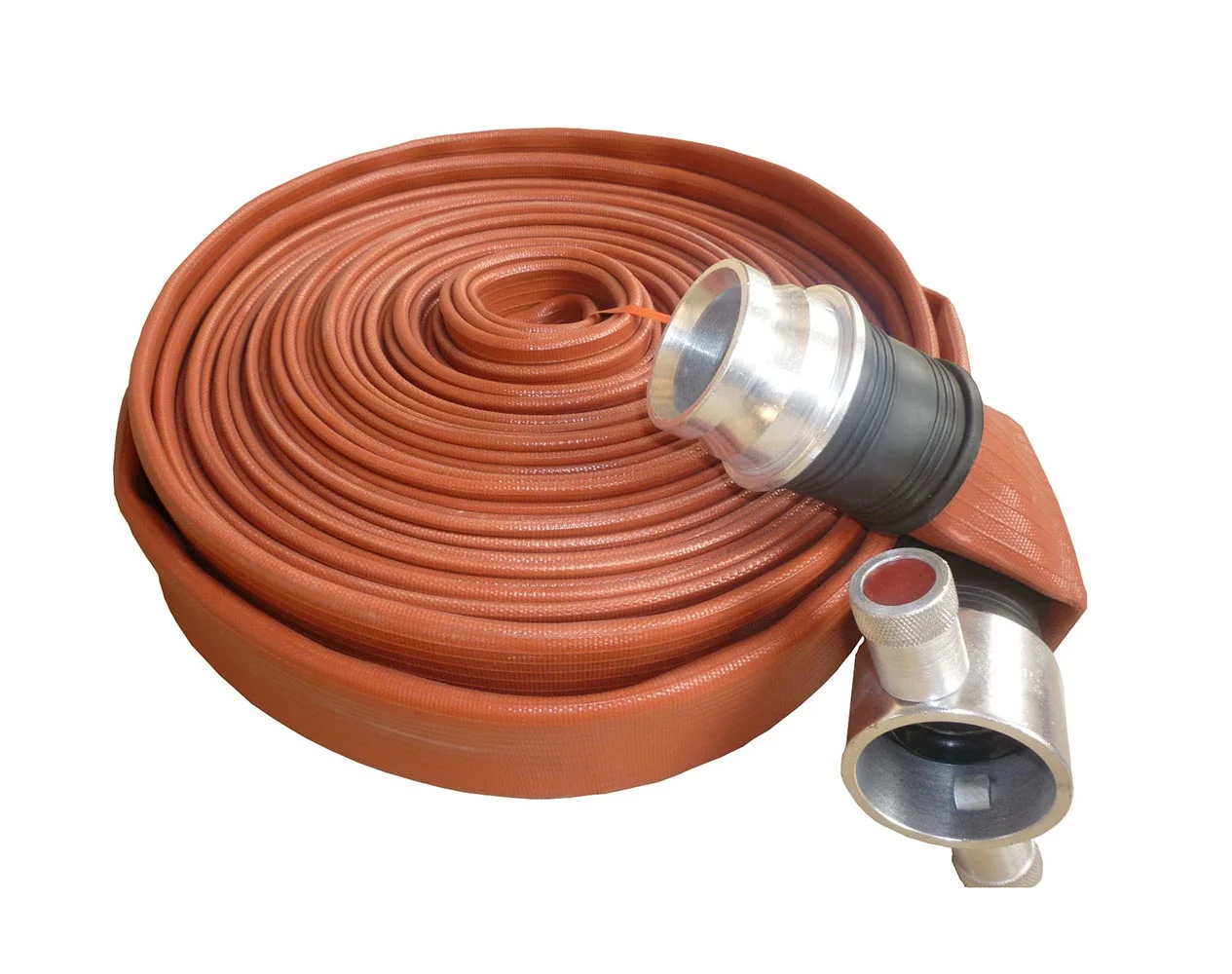 Rubber Duraline Fire Hose High Pressure Water Pipes Red Color Hose ...