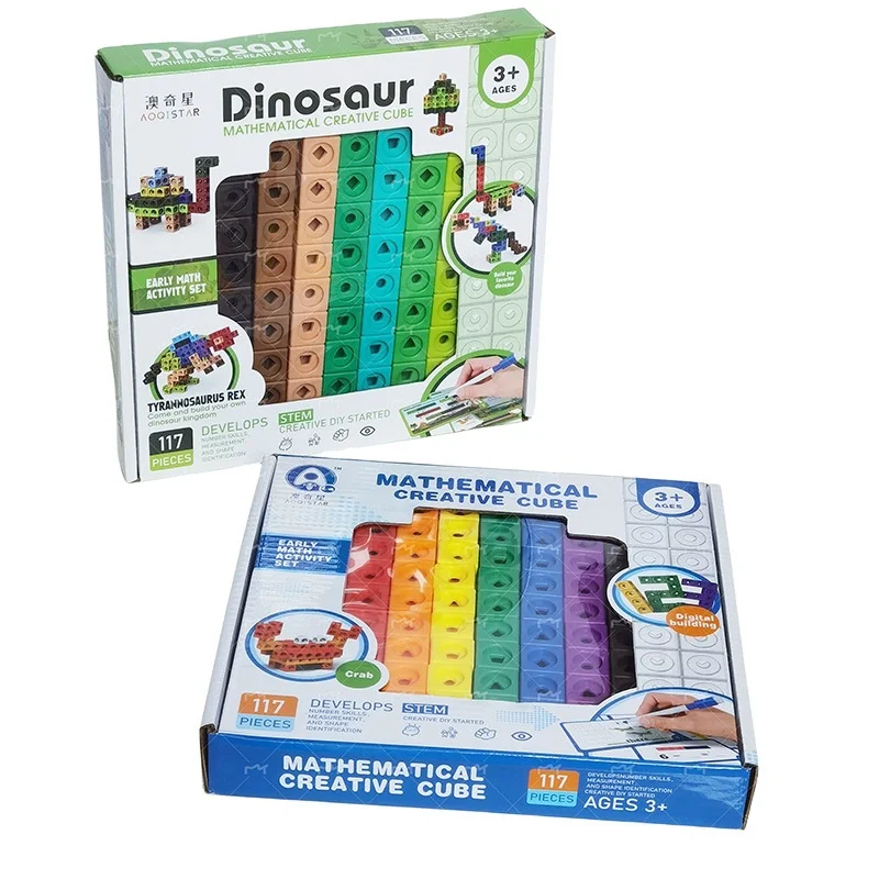 Kids STEM Educational Creative Mathematical Number Building Blocks ...