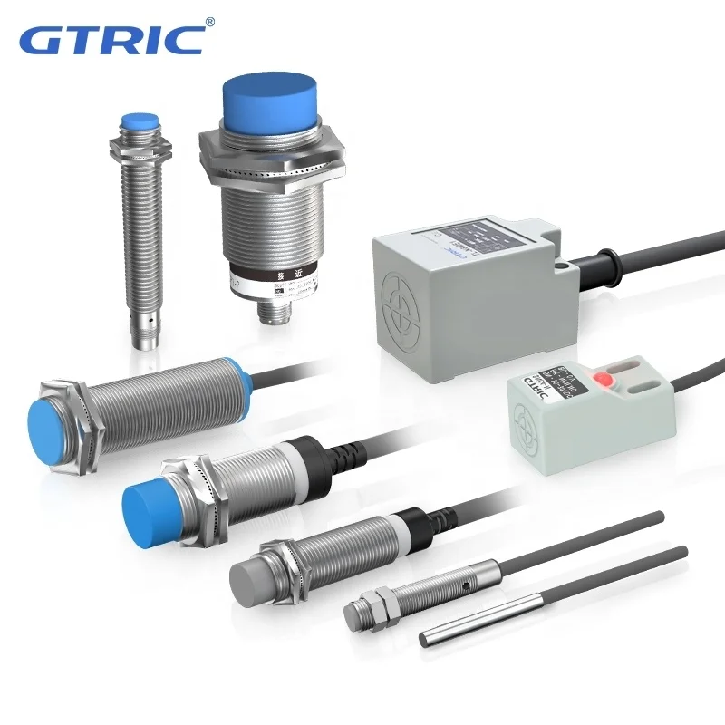 Gtric Proximity Switch M12 Series Sensing Distance 2mm Or 4mm Dc 10-36v Pnp Npn Smart Metal ...