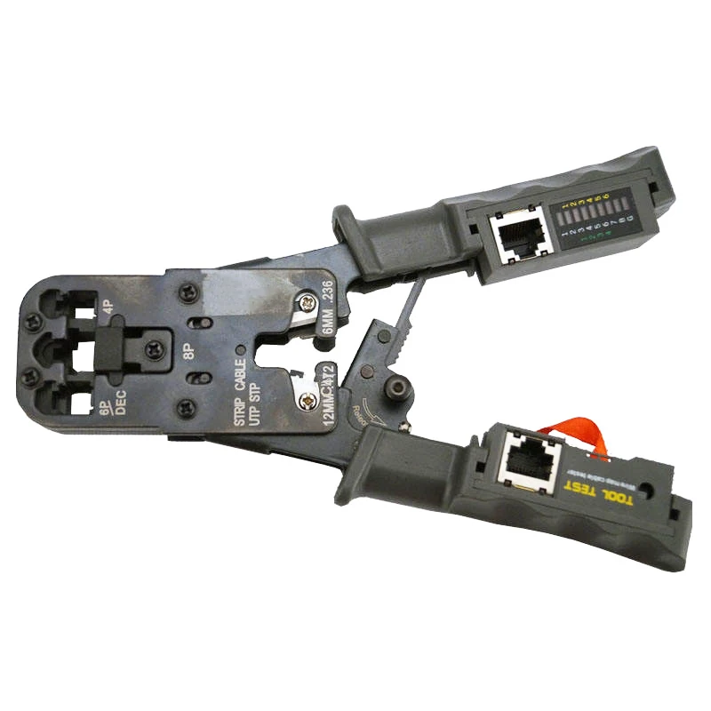 Multi-functional Rj45 Rj12 Rj11 Rj9 Network Crimping Plier 4p 8p 6p ...