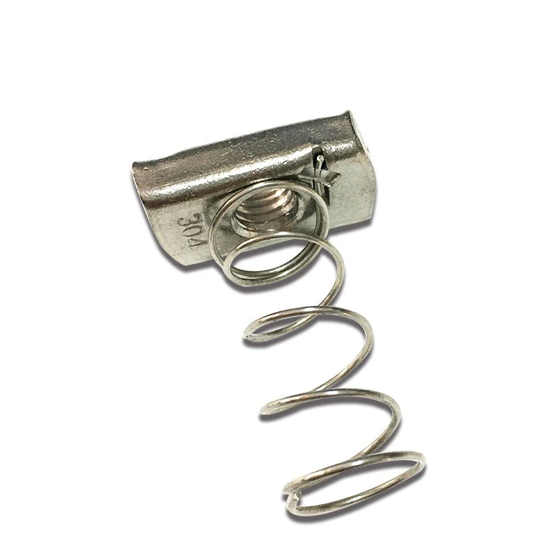 M6 M8 M10 M12 Stainless Steel Spring Nuts - Heavy Industry