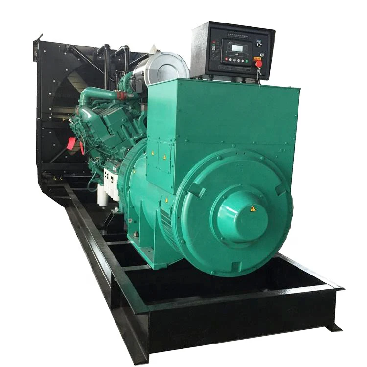 High Quality 1000kw 1250kva 1 Mega Watt Industrial Genset Europe Engine ...