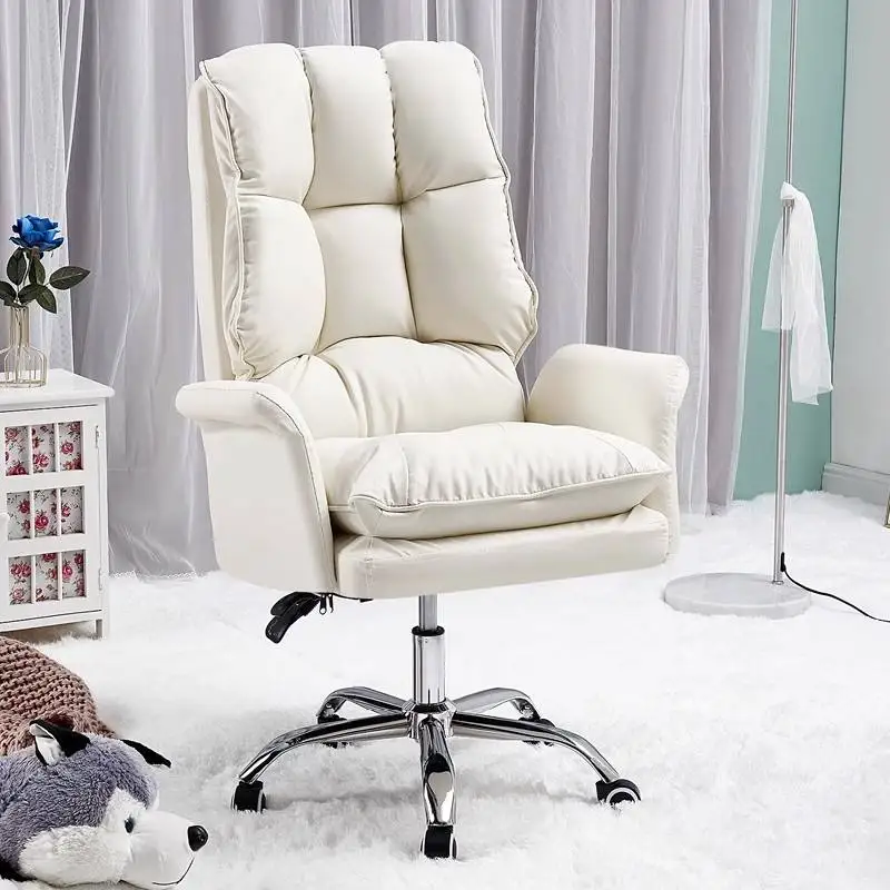 Modern Sheep Wool Lounge Chair with Black Carbon Steel Legs Detachable ...