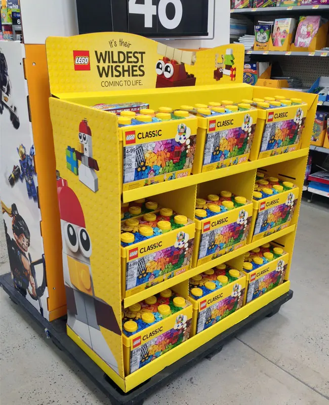 Custom Retail Pos Toy Store Kids Cardboard Floor Funko Pop Product Rack ...