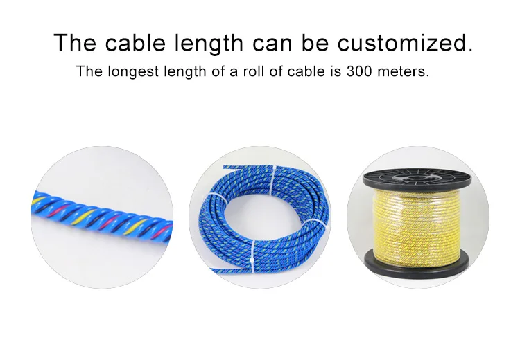 4 Cores Location Water Leak Detector Rope - Smart Home Security