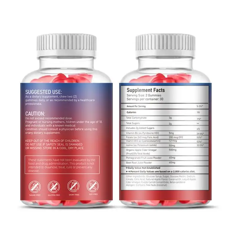 Oem/odm High Quality Weight Lose Gummy Effective Dietary Fiber Slim ...