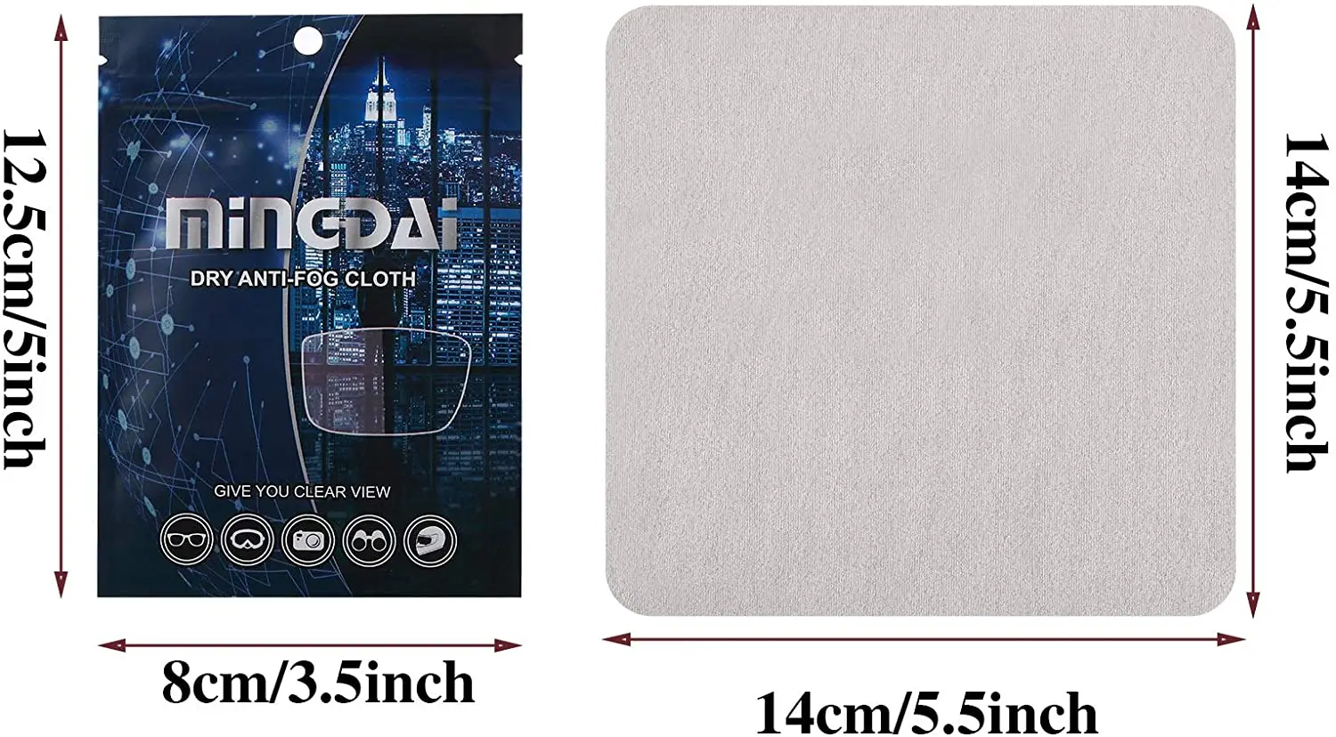 Dry Anti-fog Cloth Nano Anti Fog Eyeglasses Cloth Reusable Dry Defog ...