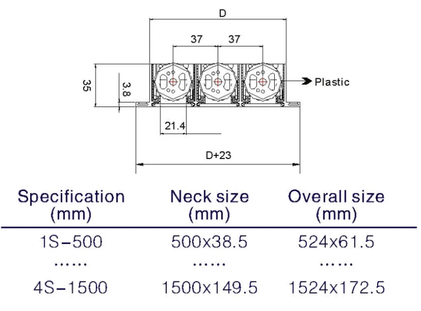 Linear Slot Diffuser (LSD-D) - Efficient Airflow Solutions