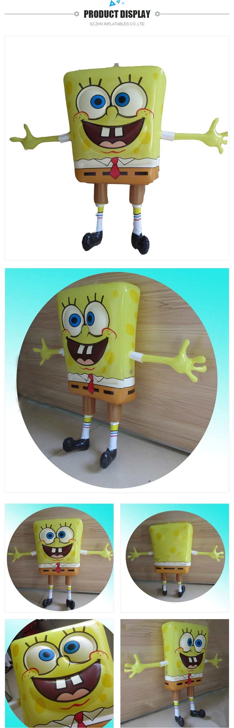 Kids Favorite Animated Film Figure Inflatable Cartoon Toy for ...