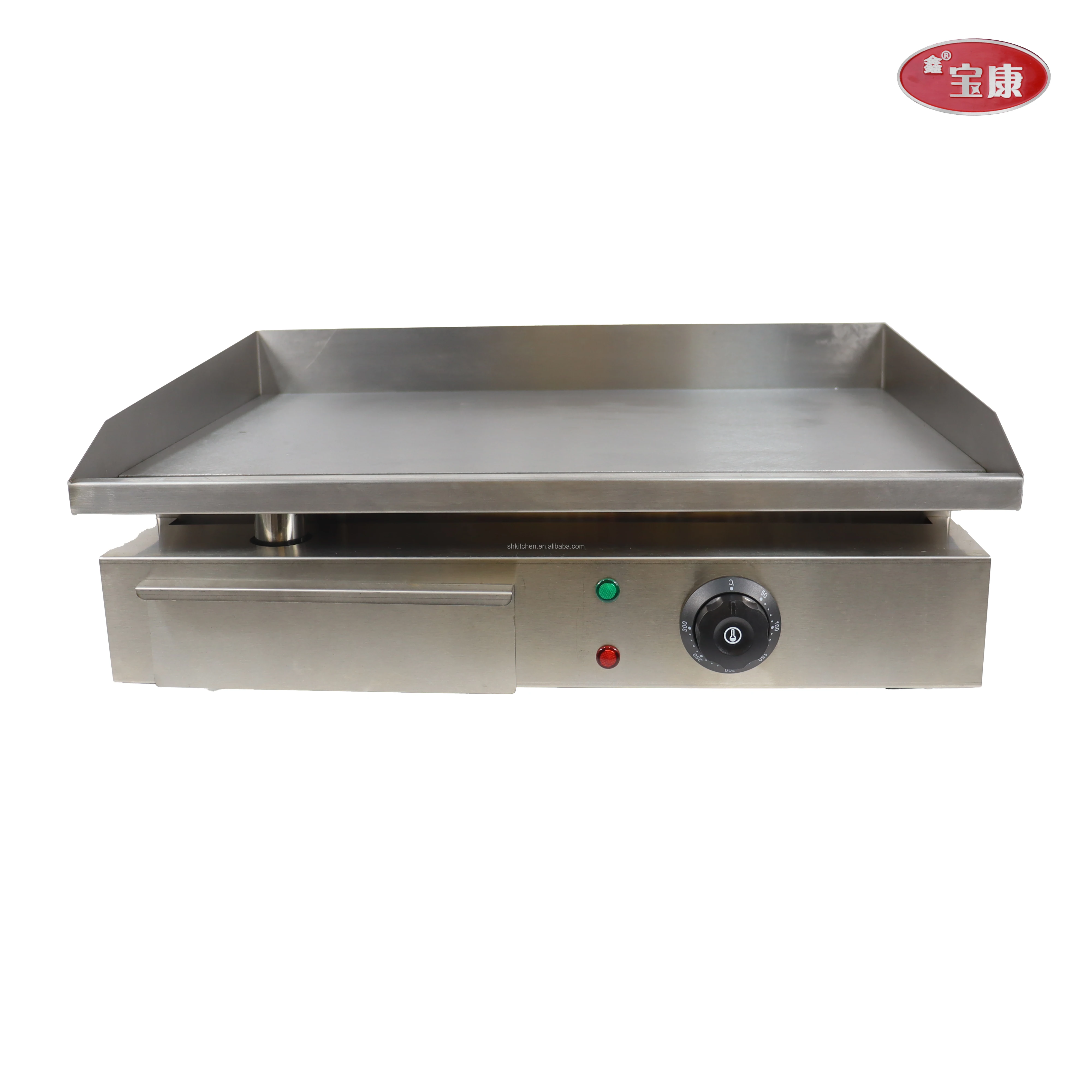 Commercial Kitchen Equipment Restaurant Burger Electric Griddle Table ...