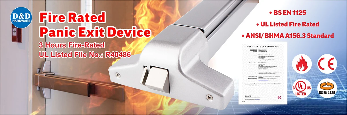 Ul Listed Ansi Fire Rated Grade 304 Stainless Steel Security Polished ...