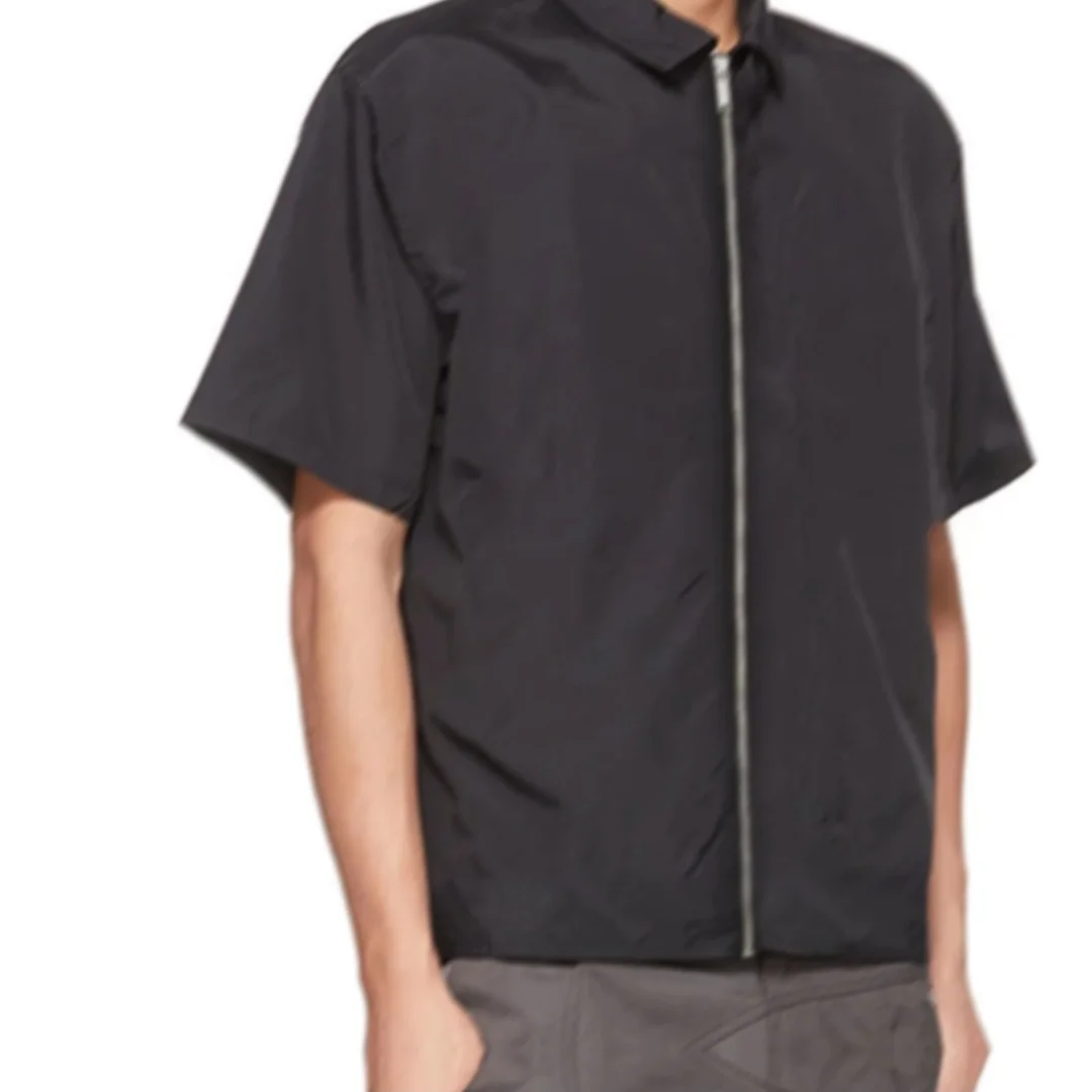 Premium Zip Up Shirts Puff Print Manufacturer High Quality T Shirts Printing 100% Cotton Zipper ...