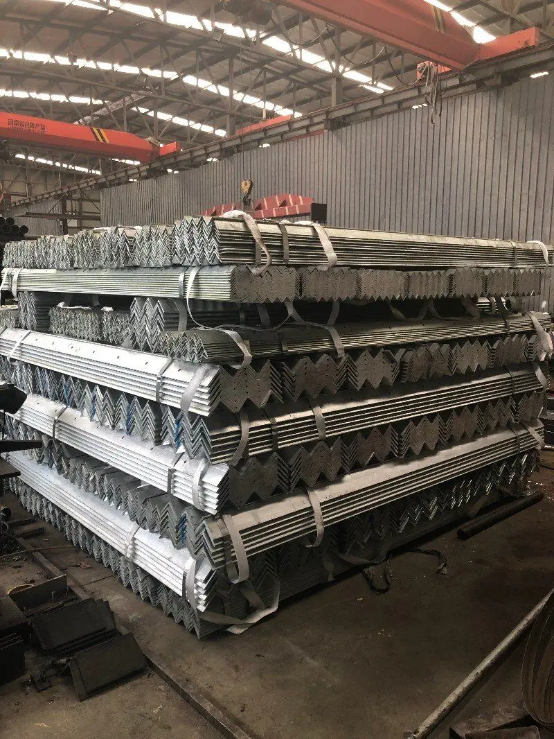 Galvanized L-Shaped Equal Steel Angle Bar with Holes - Perforated ...