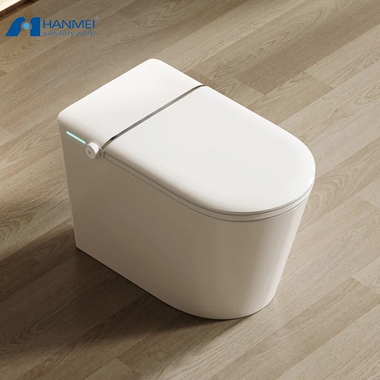 White One Piece Comode Toilet For Bathrooms Luxury Wc Ceramic Public ...