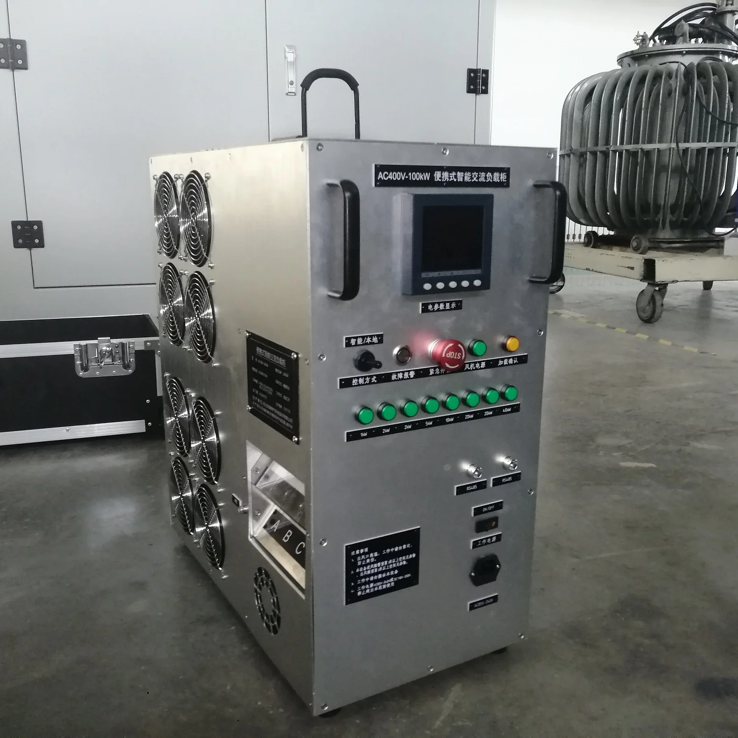 High Quality Portable AC 400v-100kw Load Banks for Testing