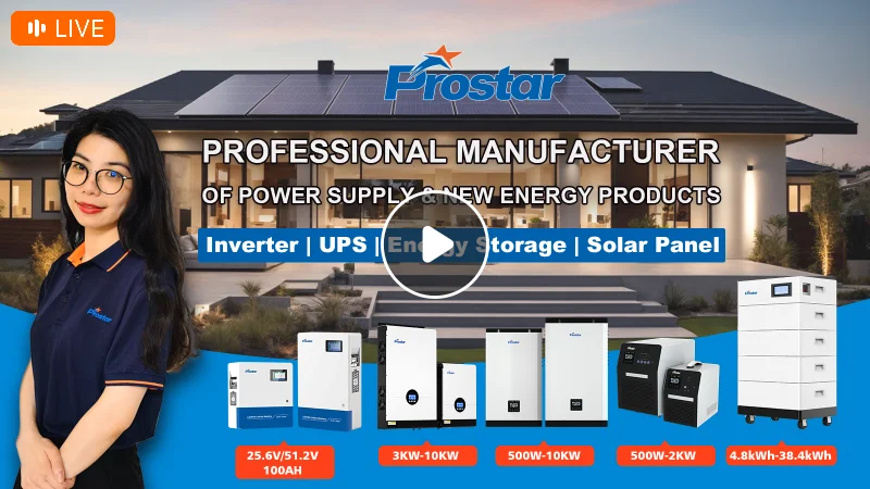 Welcome to Prostar Live (Solar Inverter,Energy Storage,UPS) Product ...