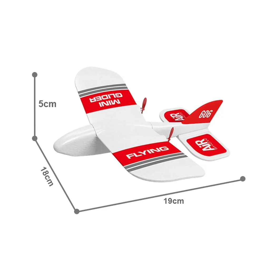 KFPLAN KF606 Indoor Mini Glider Foam RC Plane - 15min Flight
