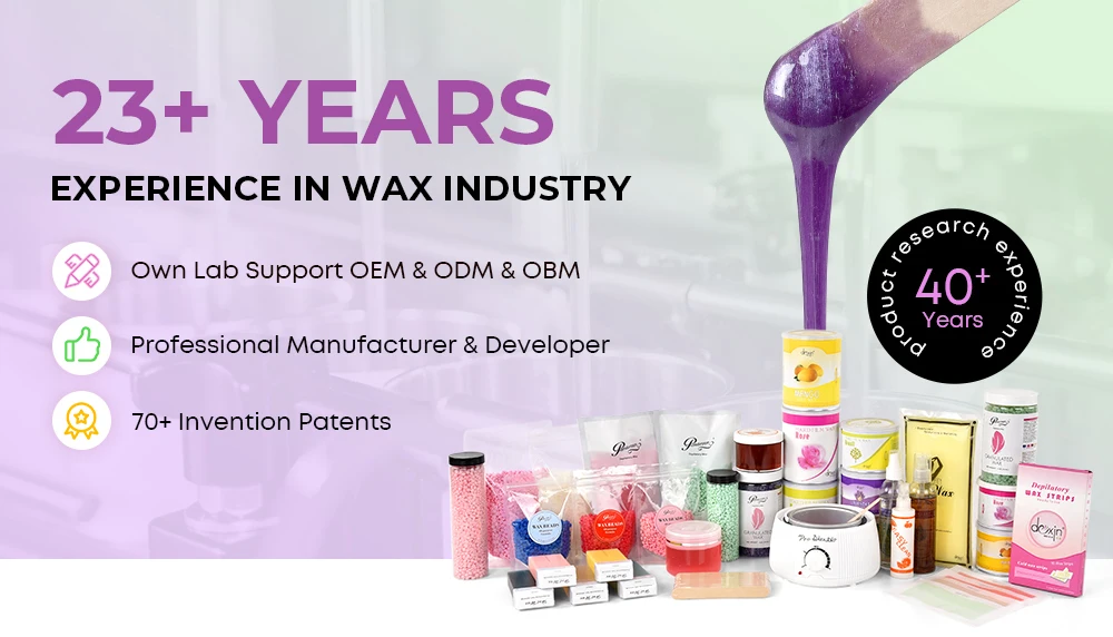 Dexin 12 Colors Wholesale Brazilian Hard Wax Beans for Hair Removal