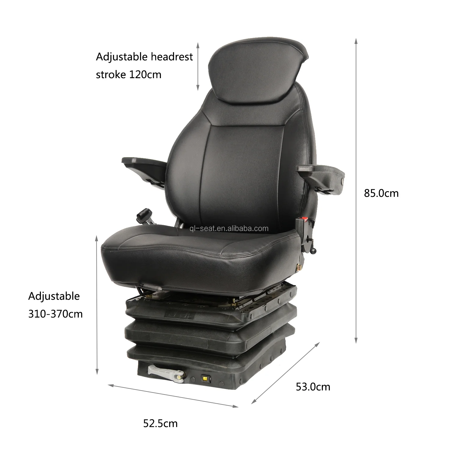 Suspension Excavator Seats Loader Seat Tractor Machine Part Truck ...