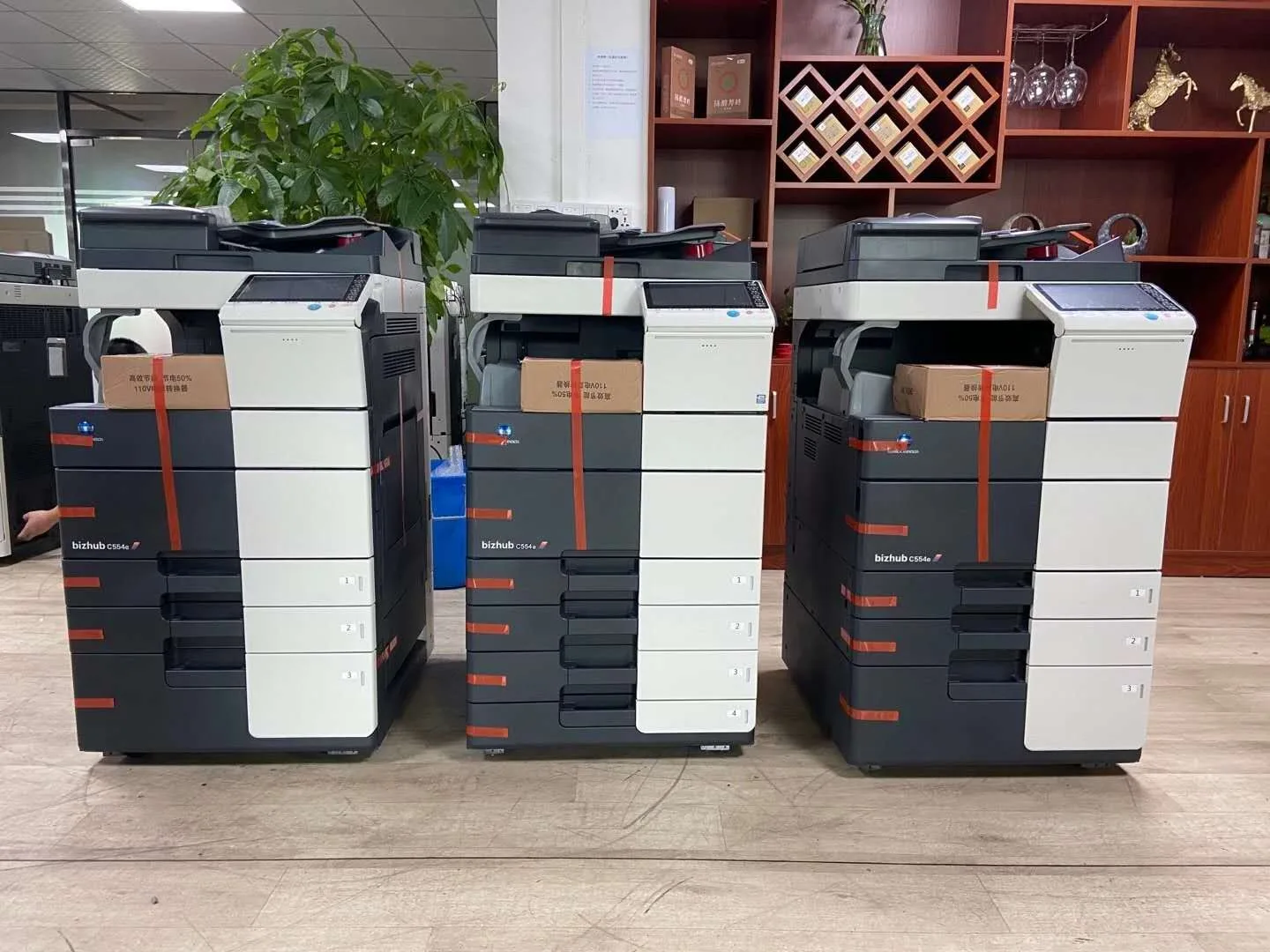 Konica minolta Bizhub BH C454 Color Printer Black Bizhub 454 C454e ...